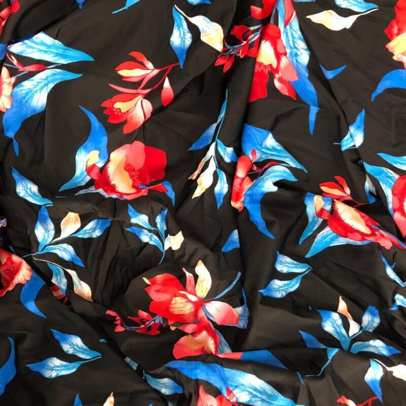 Nylon Lycra Spandex Fabric 4 Way Stretch (243-2) Spandex Fabric