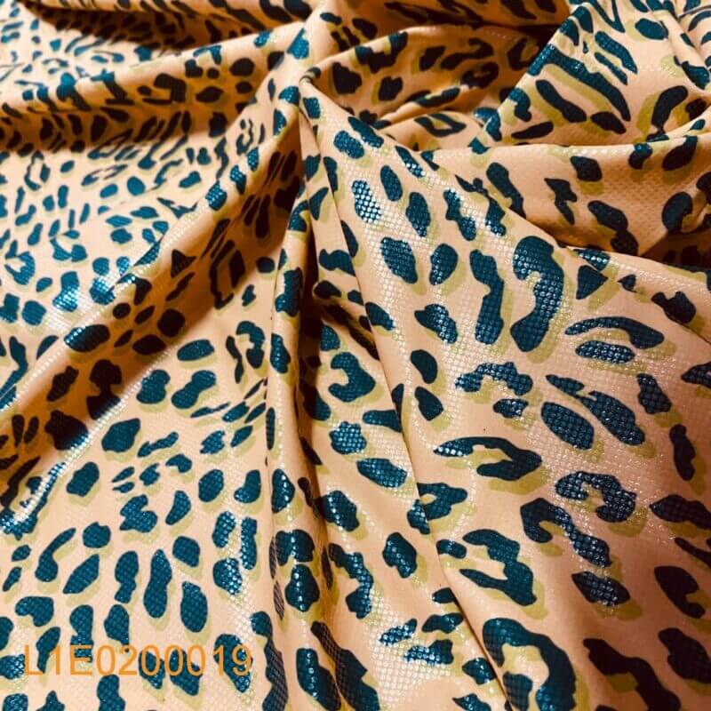 Nylon Lycra Animal Print Spandex fabric four way Stretch (242-12 ...