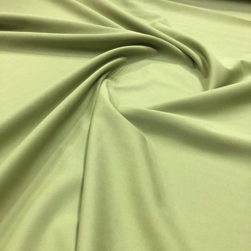 ♻️Poly Recycle Solid Army Green Matte Finish Polyester Spandex Fabric 4 ...