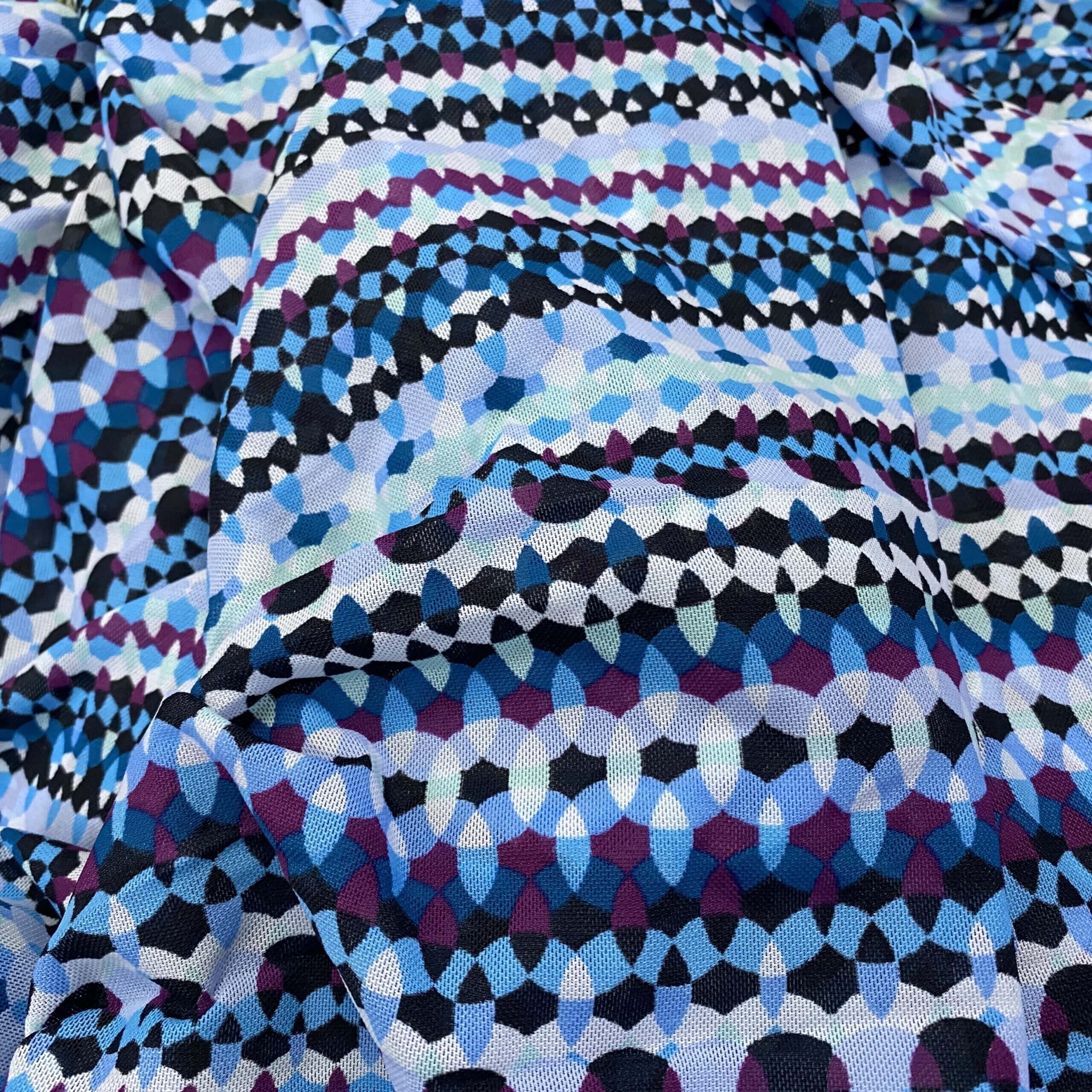 L1E1400002 Nylon Lycra mesh Spandex Fabric 4 Way Strech By Yard ...