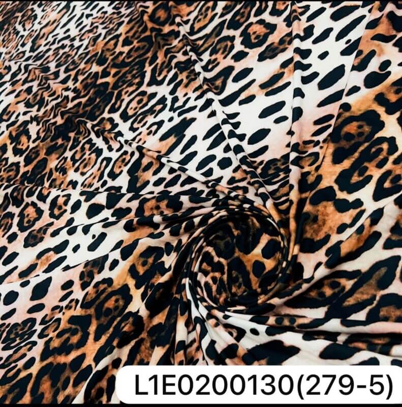 Animal Print Leopard Print Nylon Lycra Spandex Fabric