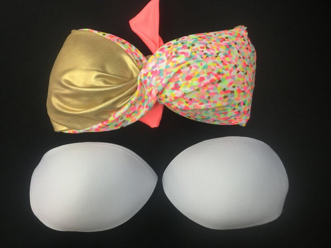 Padding or Bra Inserts Pads - Triangle - Strapless - Hard Straples ...