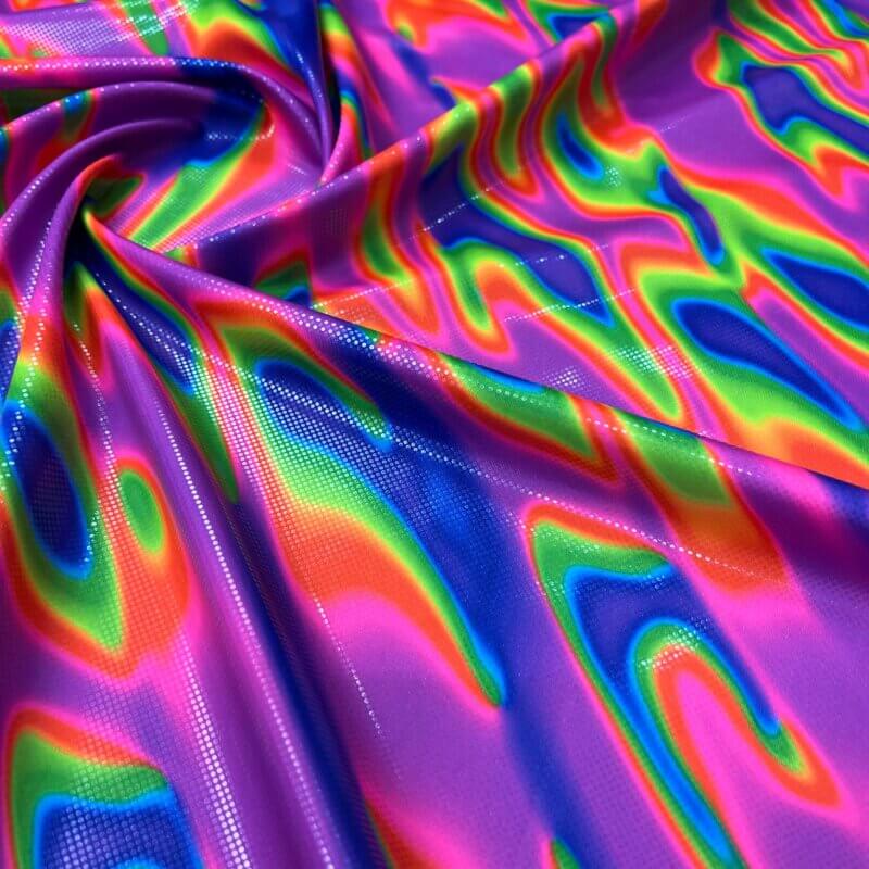 Zebra Animal Yellow Print Lycra Spandex Fabric 4 Way Stretch by Yard ...